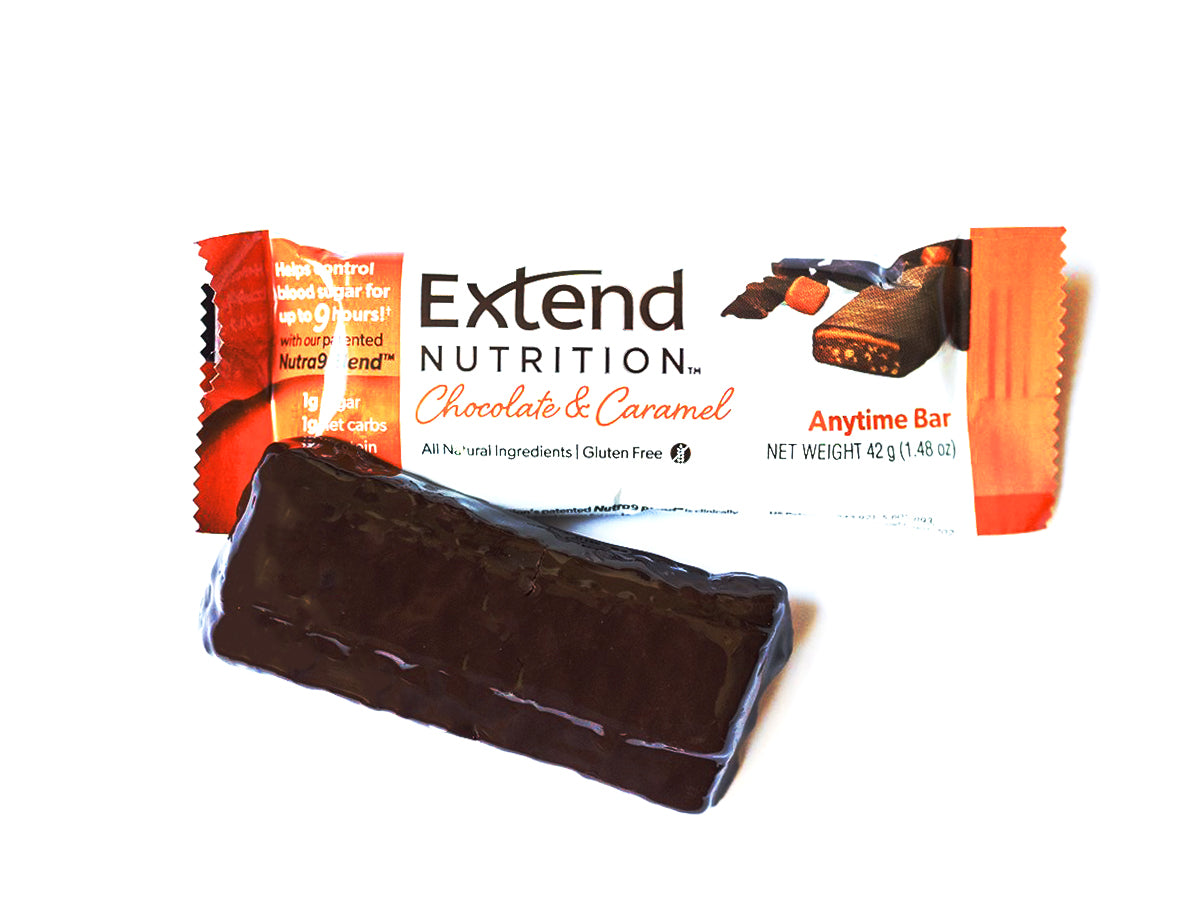 Extend Bar Choklad och Karamell 15-pack - Diabetic Designed