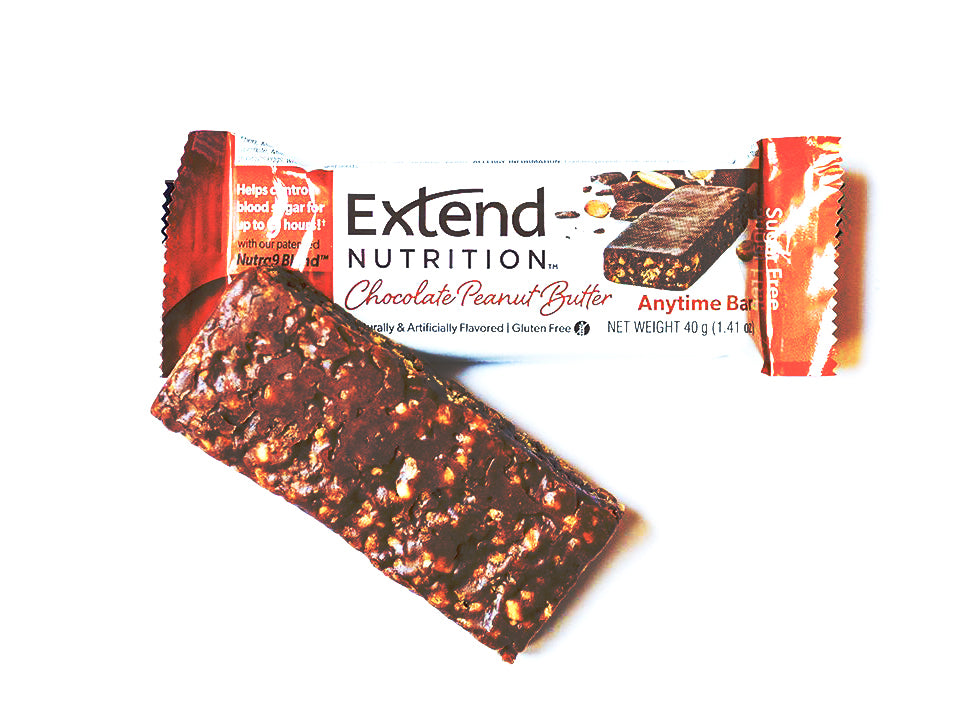 Extend Bars - Stabilare blodsocker för dig med diabetes - Diabetic Designed